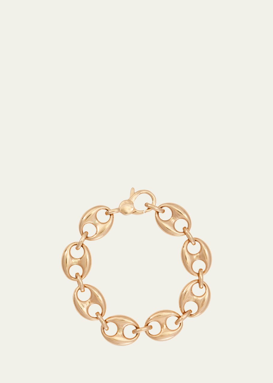 Sidney Garber 18K Yellow Gold Mariner Chain Bracelet, 7"L - Bergdorf ...