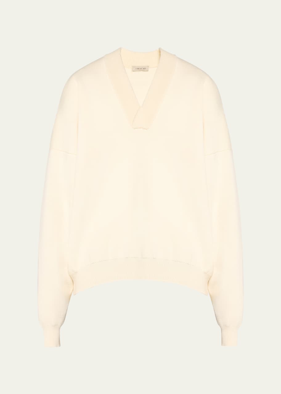Fear of God Men's Wool V-Neck Sweater - Bergdorf Goodman
