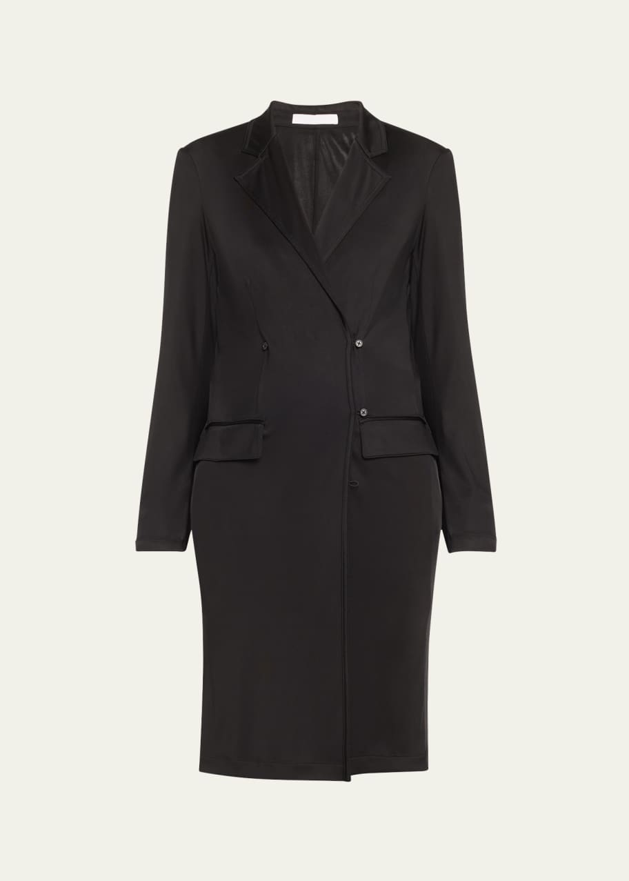 Helmut Lang Long Fluid Jacket - Bergdorf Goodman