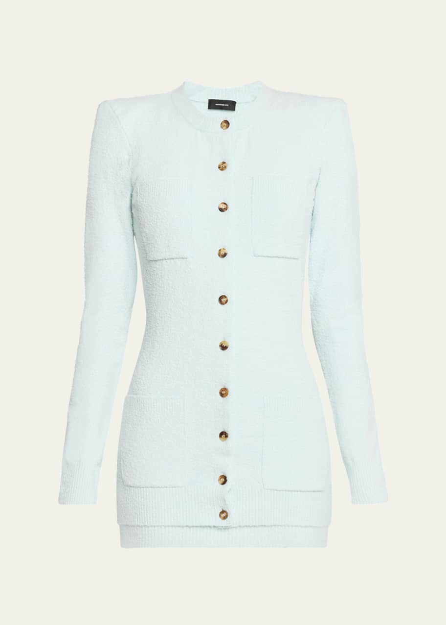 WARDROBE.NYC Fitted Knit Cardigan - Bergdorf Goodman