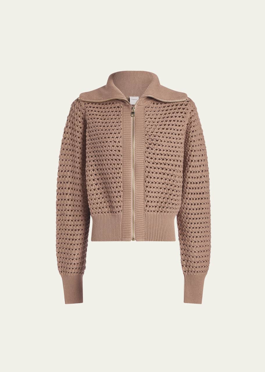 Varley Eloise Full-Zip Knit Jacket - Bergdorf Goodman