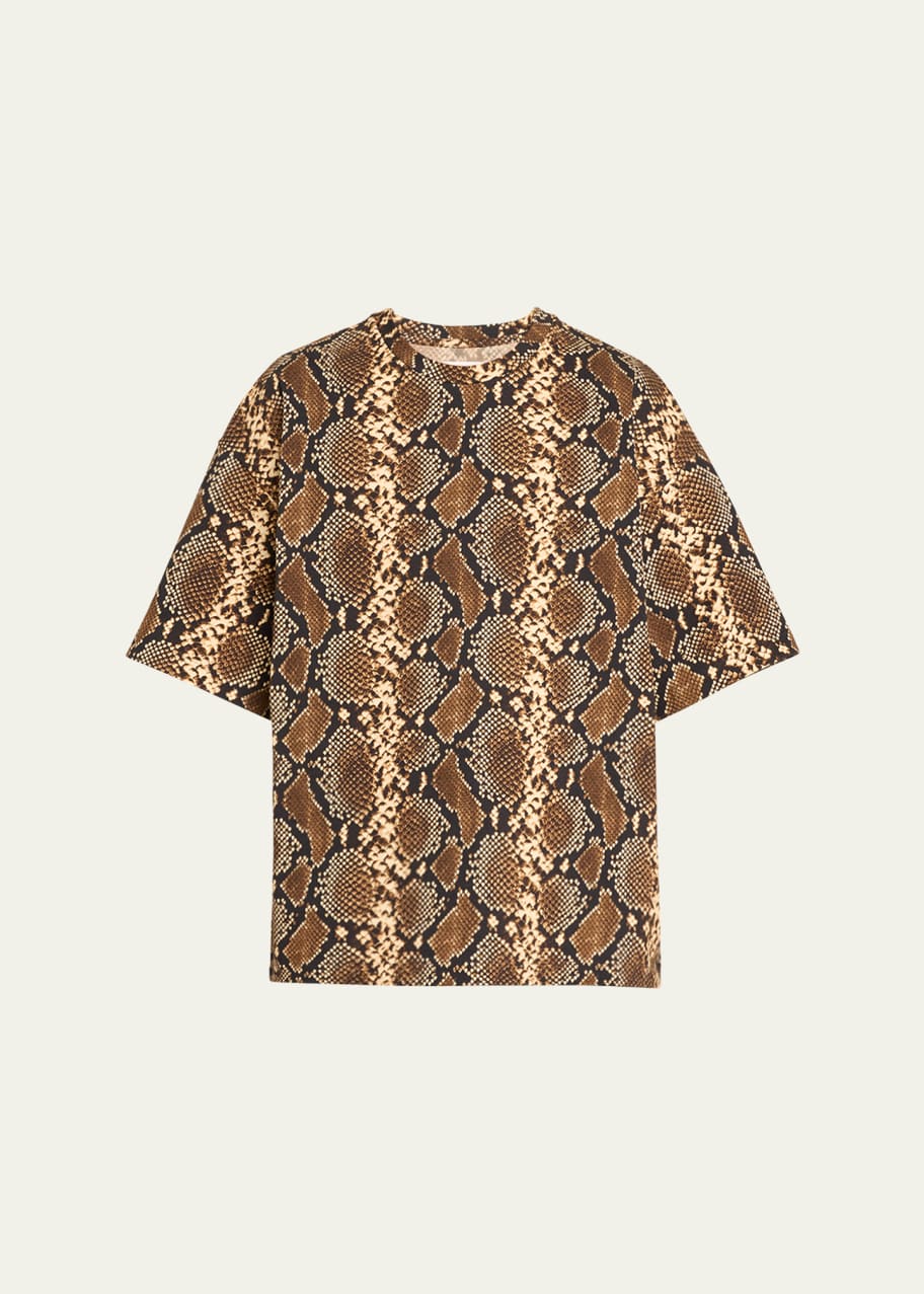 Jil Sander Men's Snake-Print T-Shirt - Bergdorf Goodman