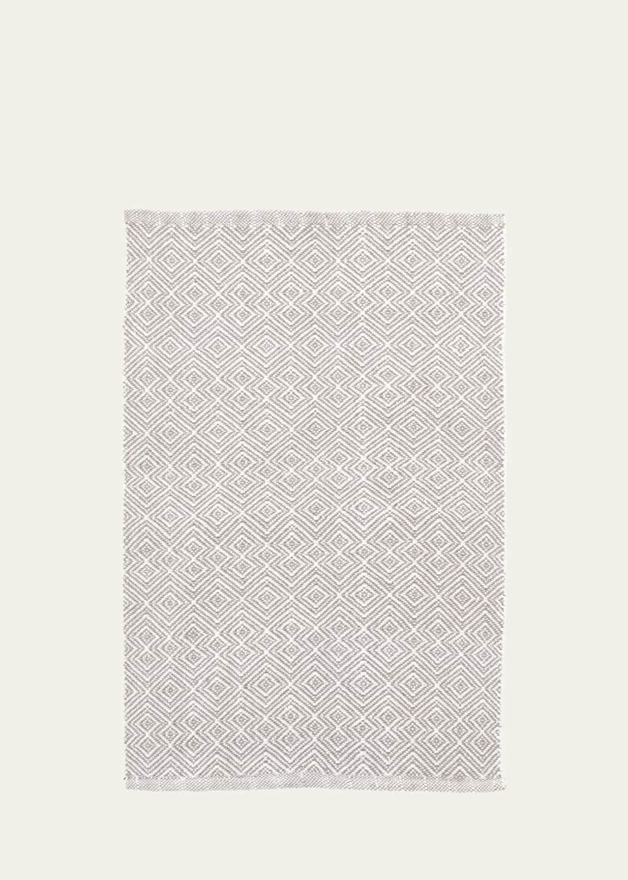 Annie Selke Annabelle Grey Handwoven Indoor/Outdoor Rug, 10' x 14 ...