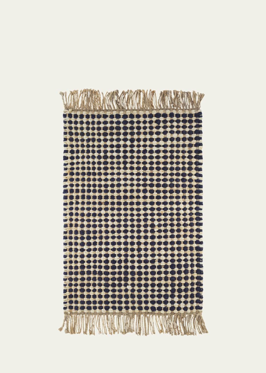 Annie Selke Kuba Black Handwoven Rug, 5' x 8' - Bergdorf Goodman