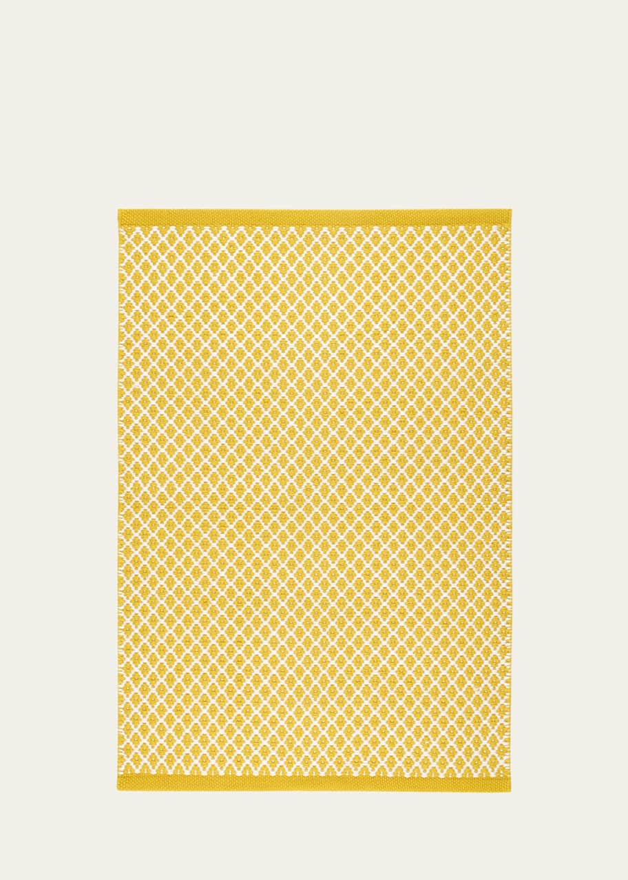 Annie Selke Mainsail Yellow Handwoven Indoor/Outdoor Rug, 10' x 14 ...