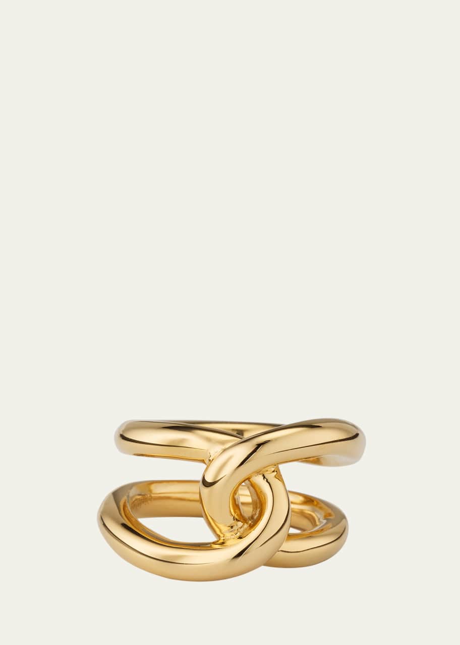 LIE STUDIO The Agnes Sterling Silver Knot-Tie Ring - Bergdorf Goodman