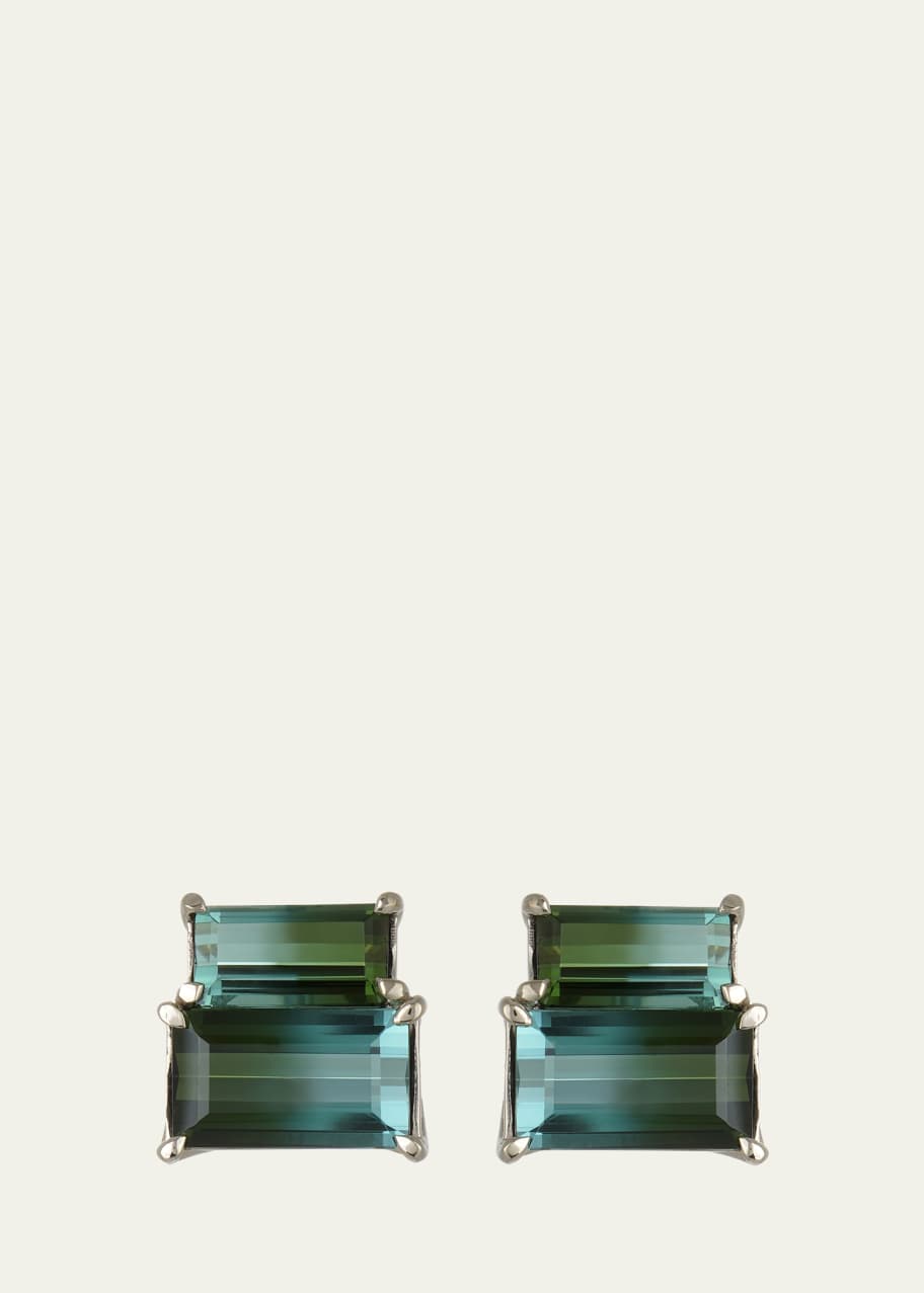 JULLS & CRUZEIRO MINE Fiszman Jewel 18K Gold and Green Tourmaline ...