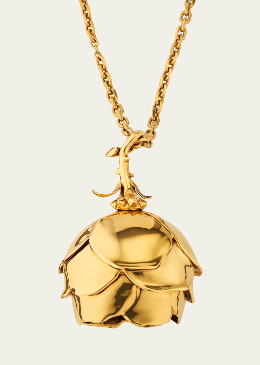 McQueen Tudor Rose Necklace - Bergdorf Goodman