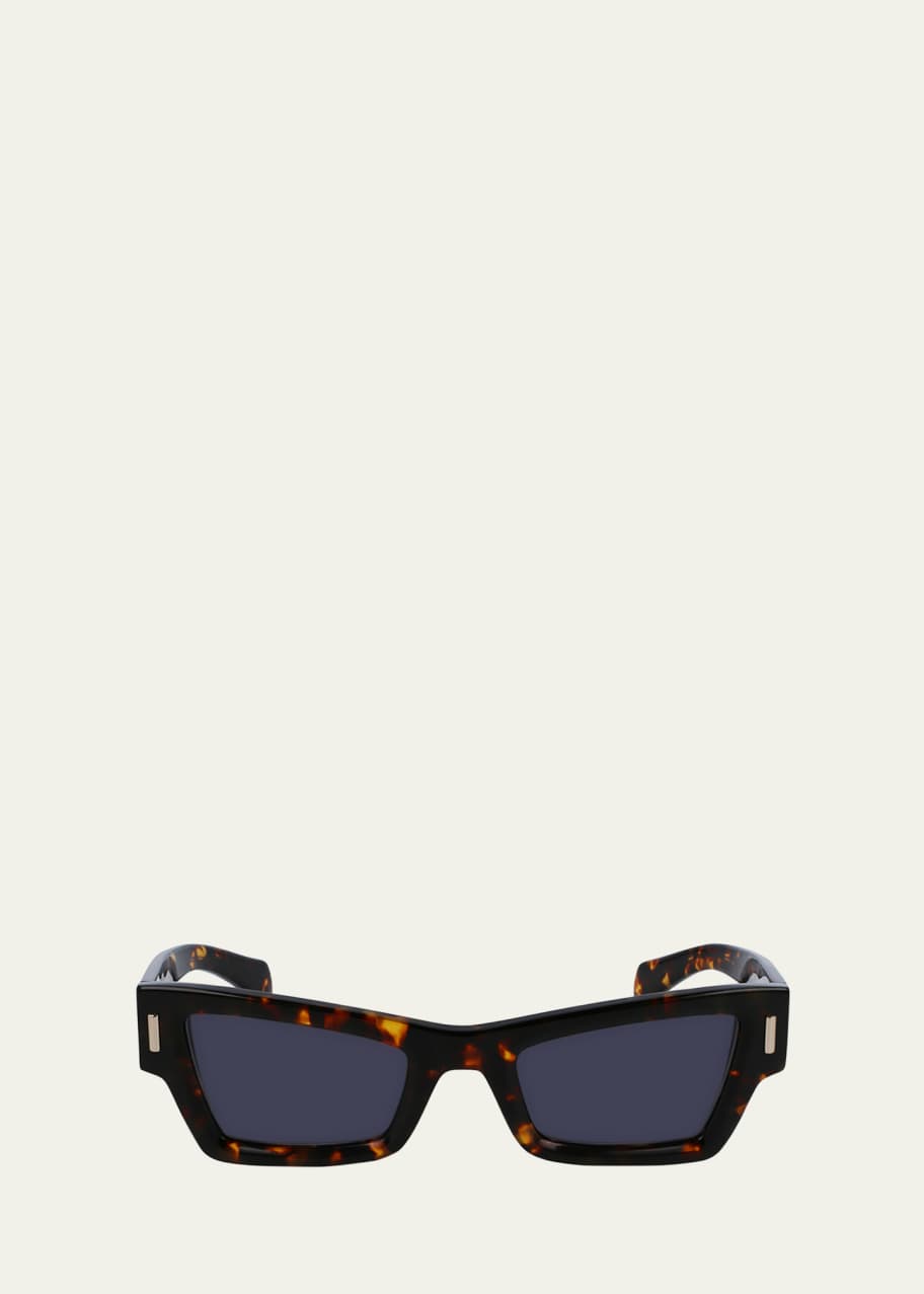 Ferragamo Rivets Acetate Cat-Eye Sunglasses - Bergdorf Goodman