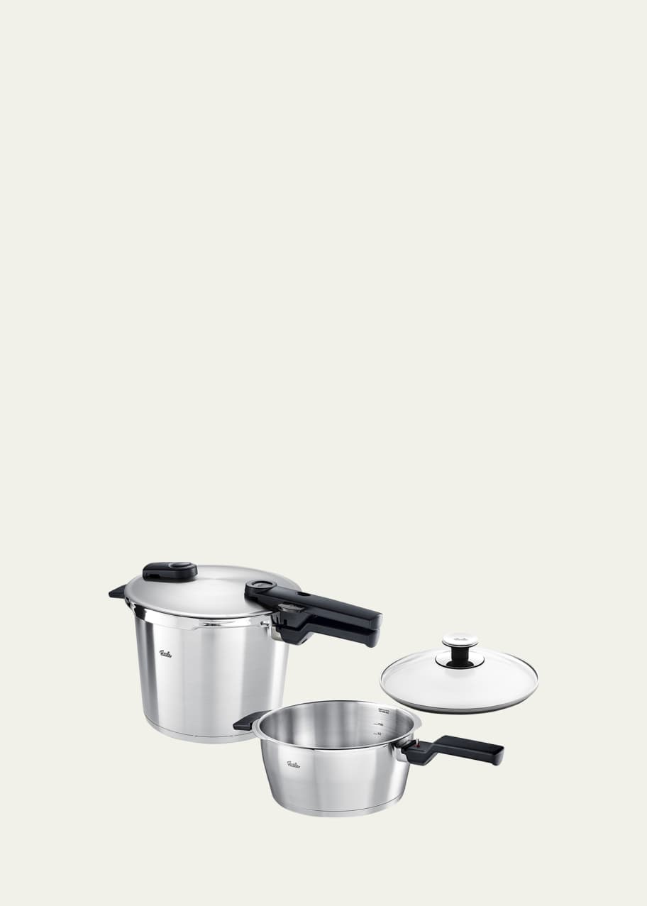 Fissler Vitaquick Premium 6.3 qt. Pressure Cooker and 3.7 qt. Pressure ...