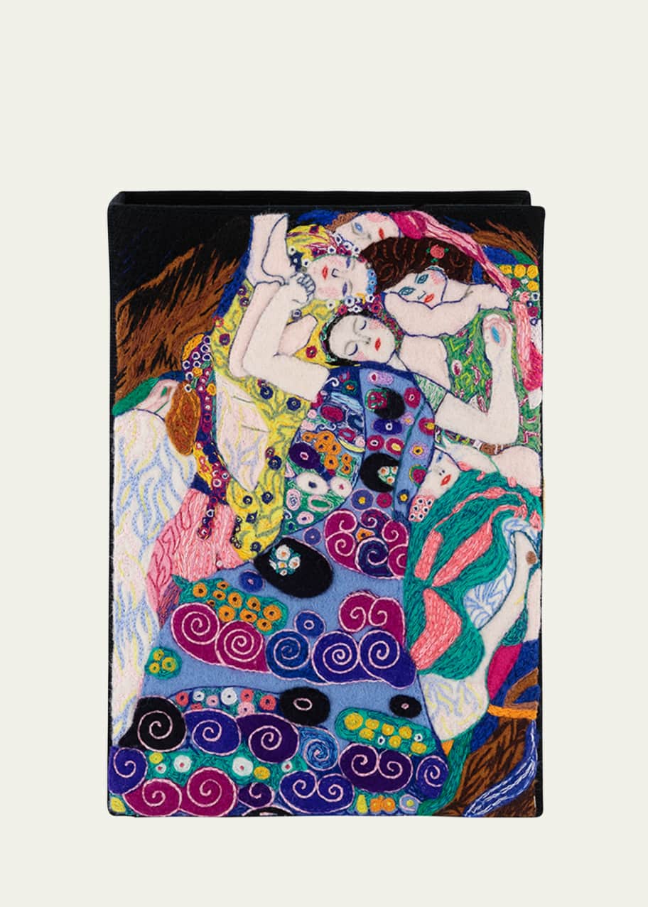 Olympia Le-Tan Gustav Klimt's The Virgin Book Clutch Bag - Bergdorf Goodman