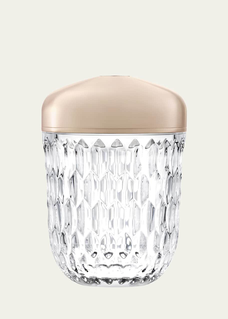 Saint Louis Crystal Folia Mini Portable Lamp, Champagne - Bergdorf Goodman
