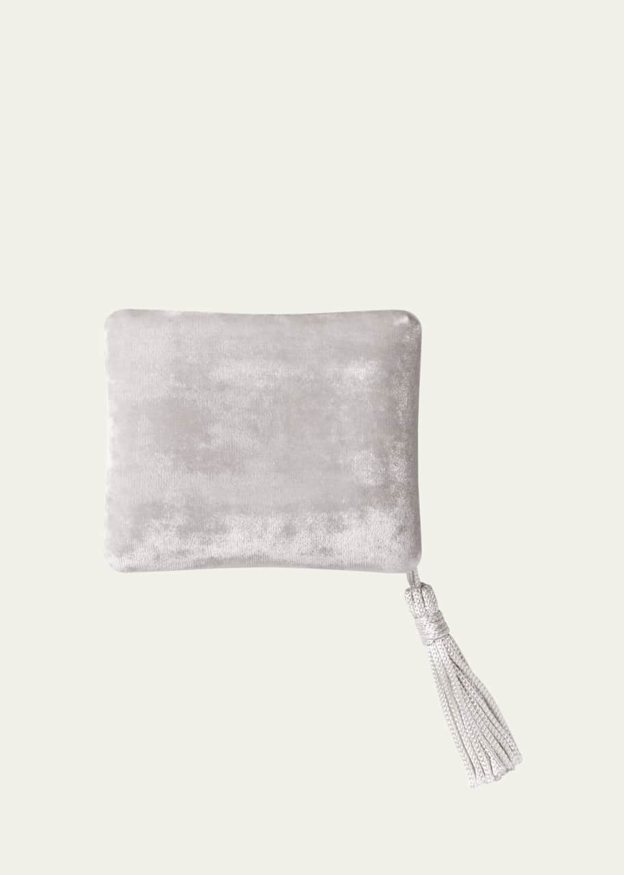 Sophie Bille Brahe Velvet Small Jewelry Box in Silver, 10.5cm ...