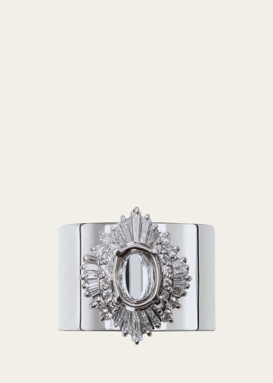 YUTAI Platinum Revive Ring with Diamonds, Size 7 - Bergdorf Goodman