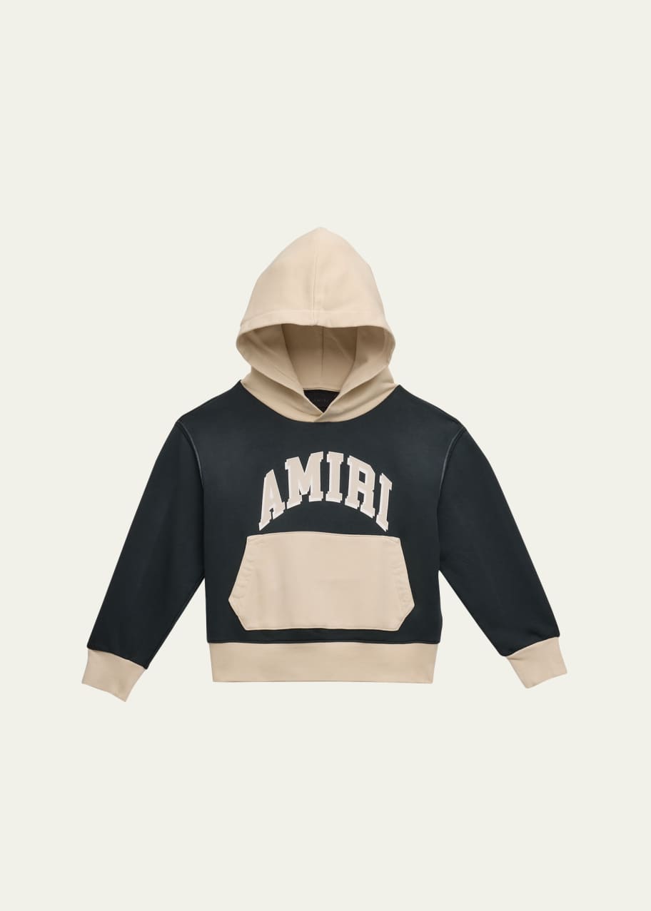 Amiri Boy's Logo-Print Collegiate Inspired Hoodie, Size 4-12 - Bergdorf ...