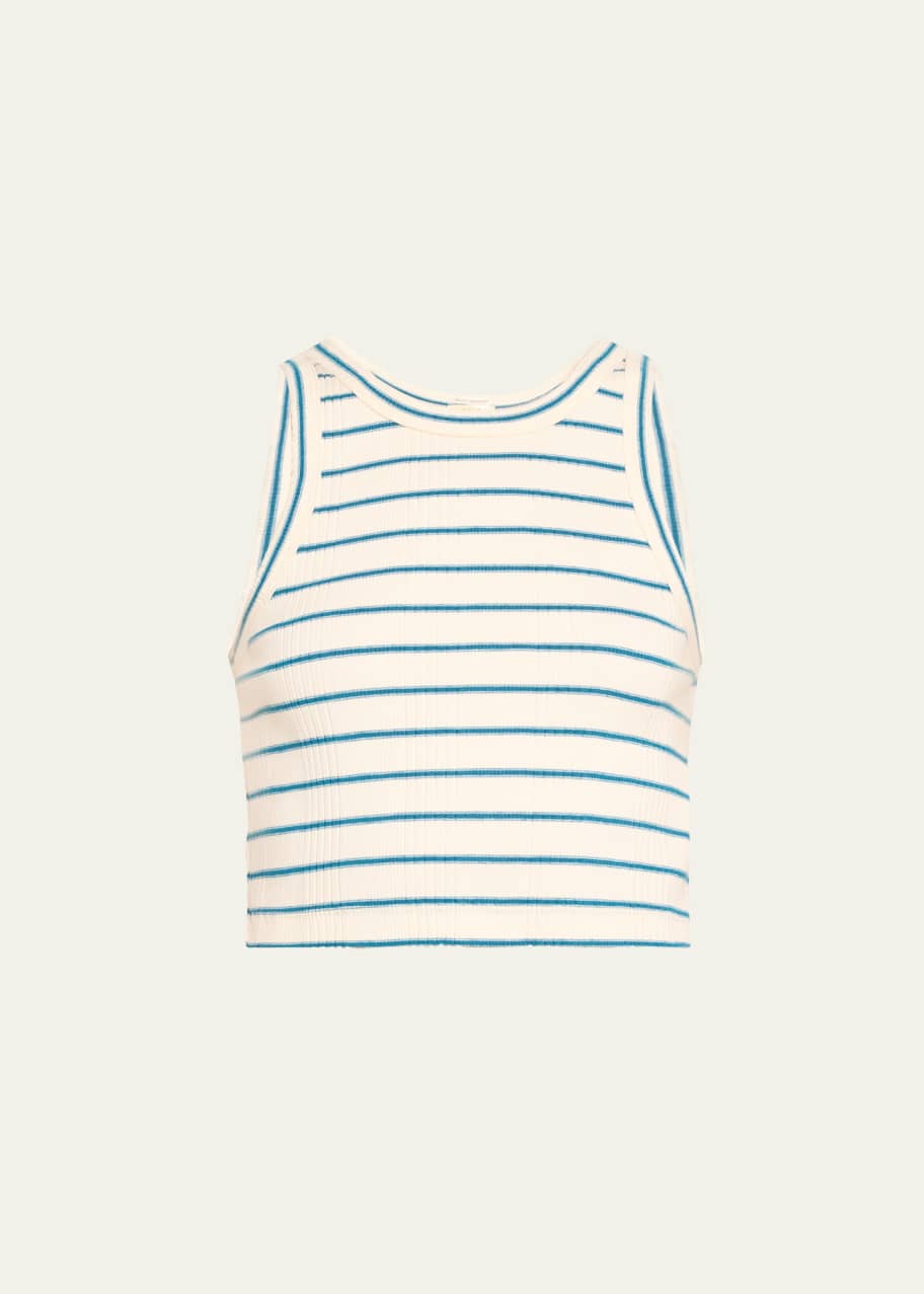 MOTHER The Chin Ups Chop Tank Top - Bergdorf Goodman
