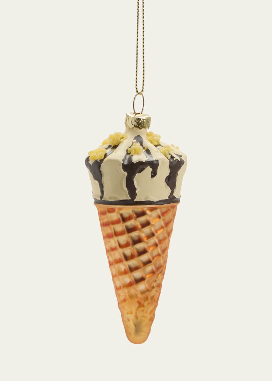 Cody Foster & Co Ice Cream Cone Ornament - Bergdorf Goodman