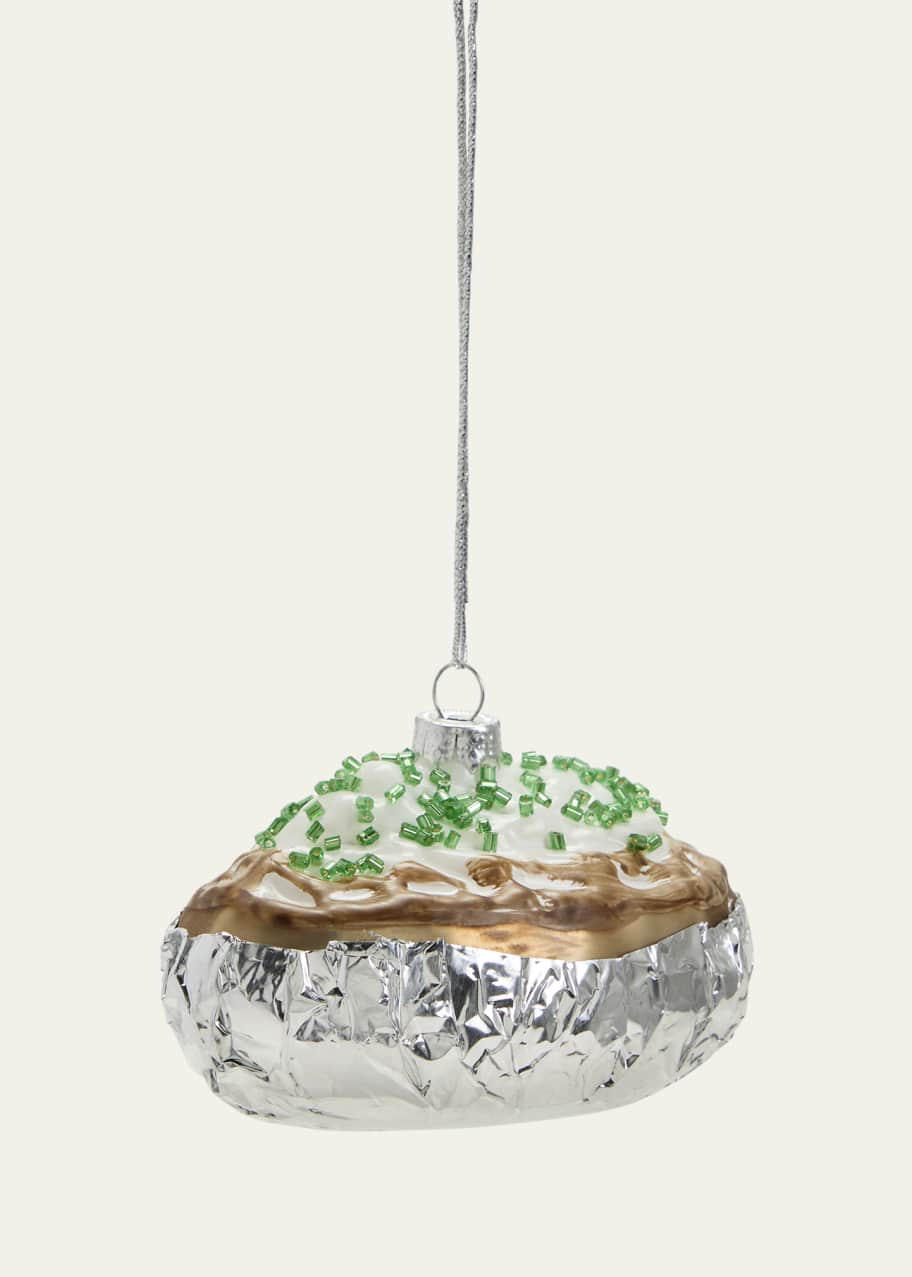 Cody Foster & Co Baked Potato Glass Ornament - Bergdorf Goodman