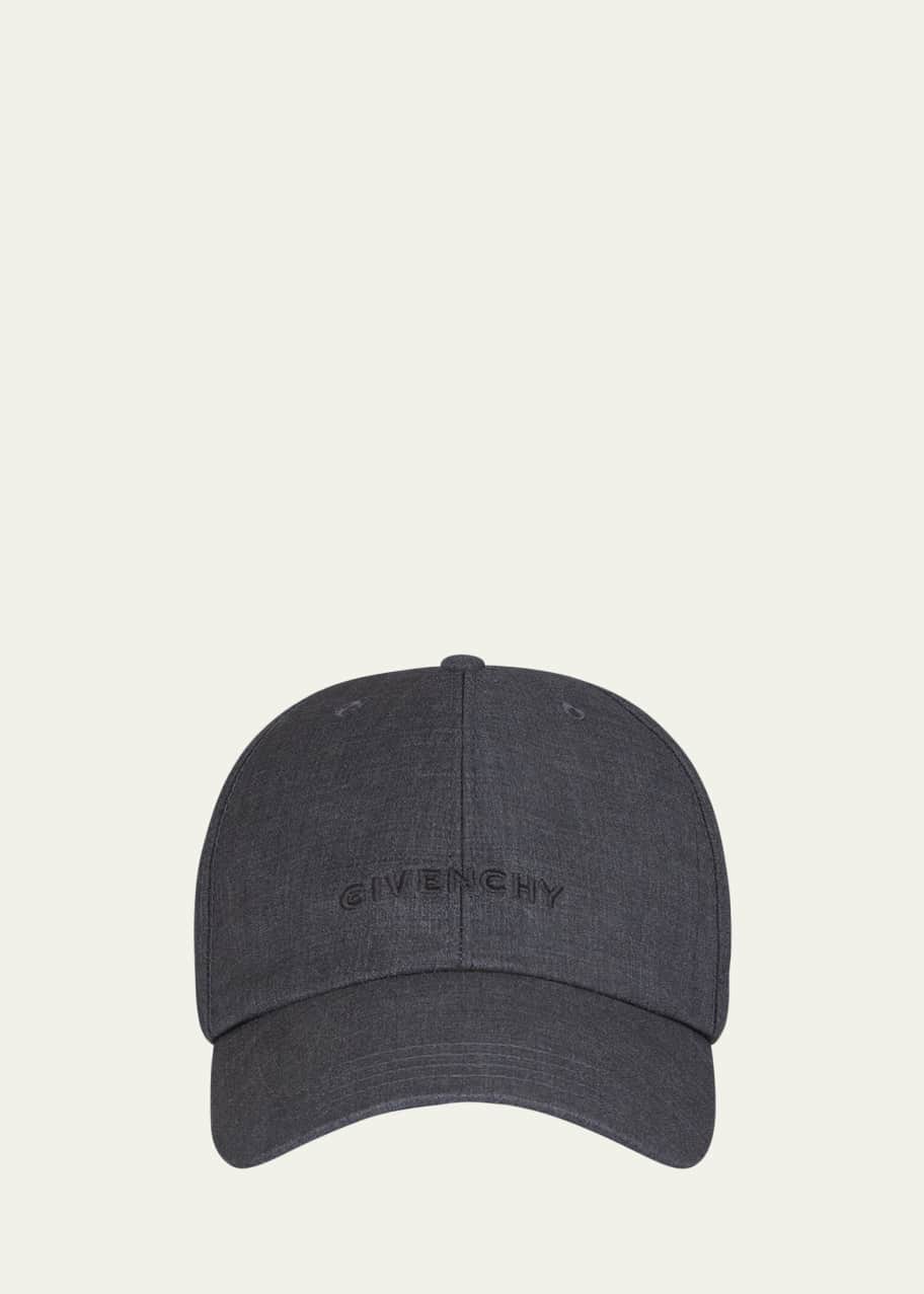 Givenchy Men's Embroidered Logo Baseball Cap - Bergdorf Goodman