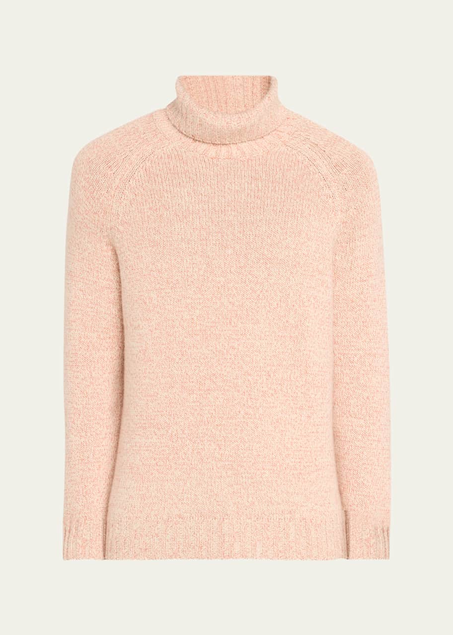 Brunello Cucinelli Men's Cashmere Marled Turtleneck Sweater - Bergdorf ...
