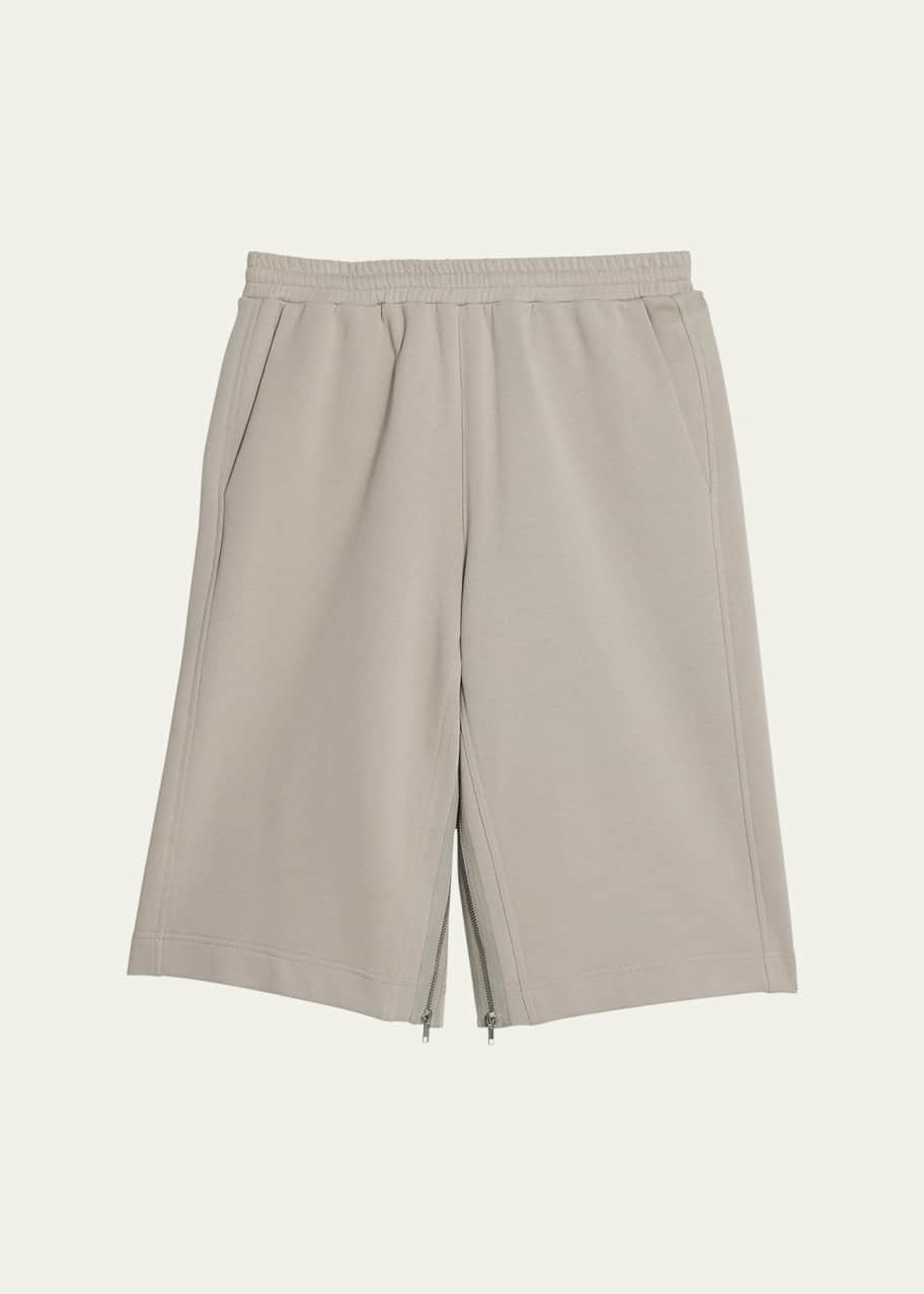 Helmut Lang Men's Wide-Leg Gusset Shorts - Bergdorf Goodman