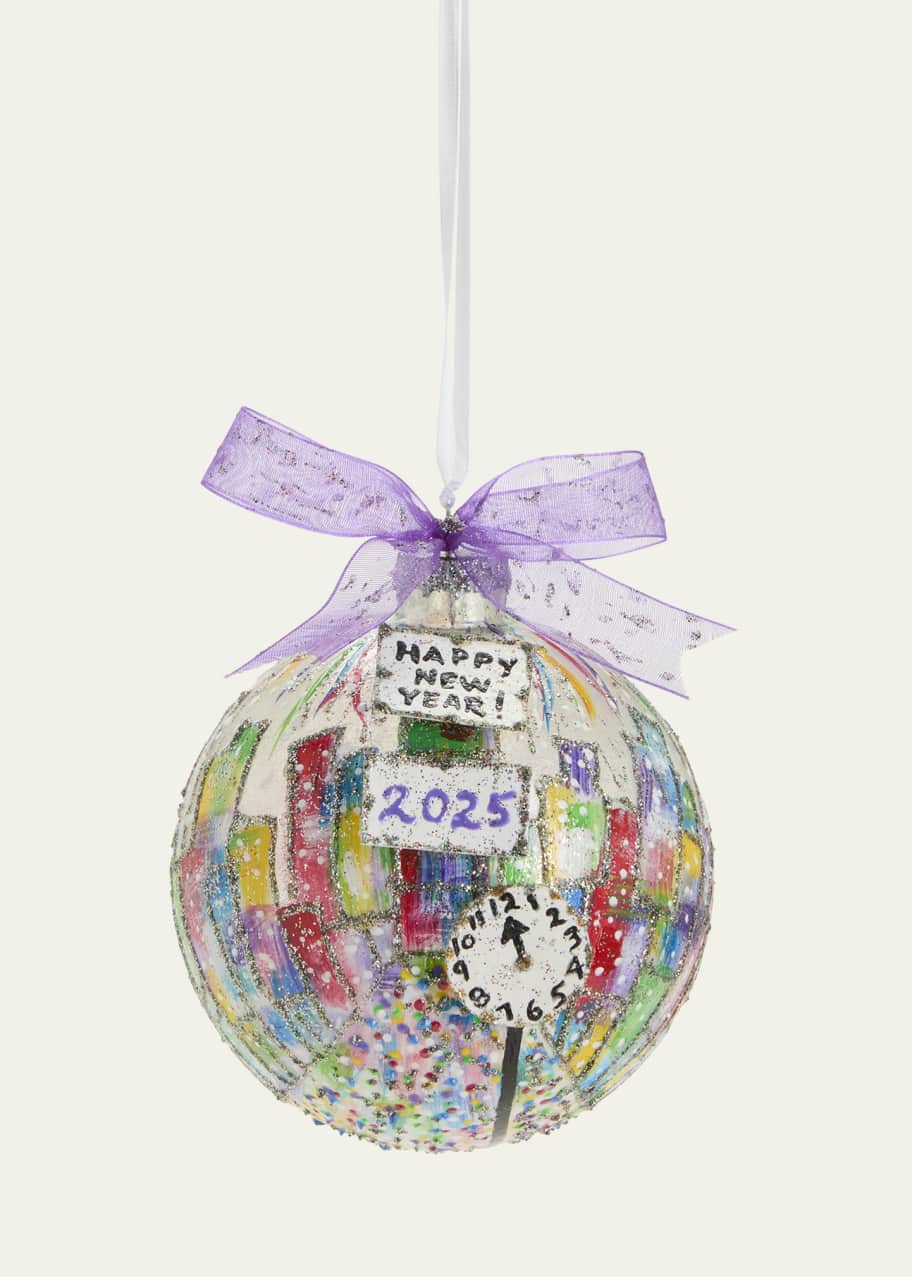 Nancy George-Michalson Happy New Year Ornament - Bergdorf Goodman