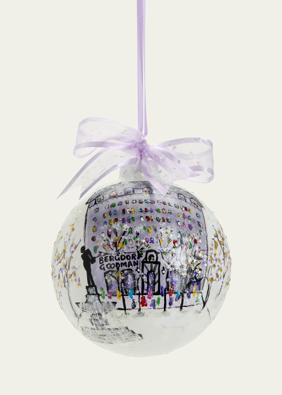 Nancy George-Michalson BG Building Christmas Ornament - Bergdorf Goodman