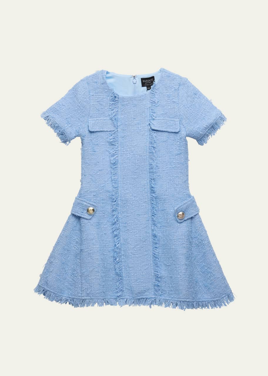 Bardot Junior Girl's Sutton Boucle Dress, Size 4-14 - Bergdorf Goodman