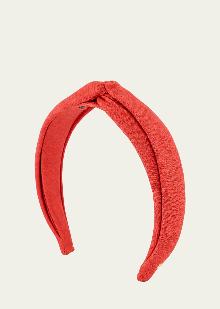 Alexandre de Paris Twisted Cotton Headband - Bergdorf Goodman