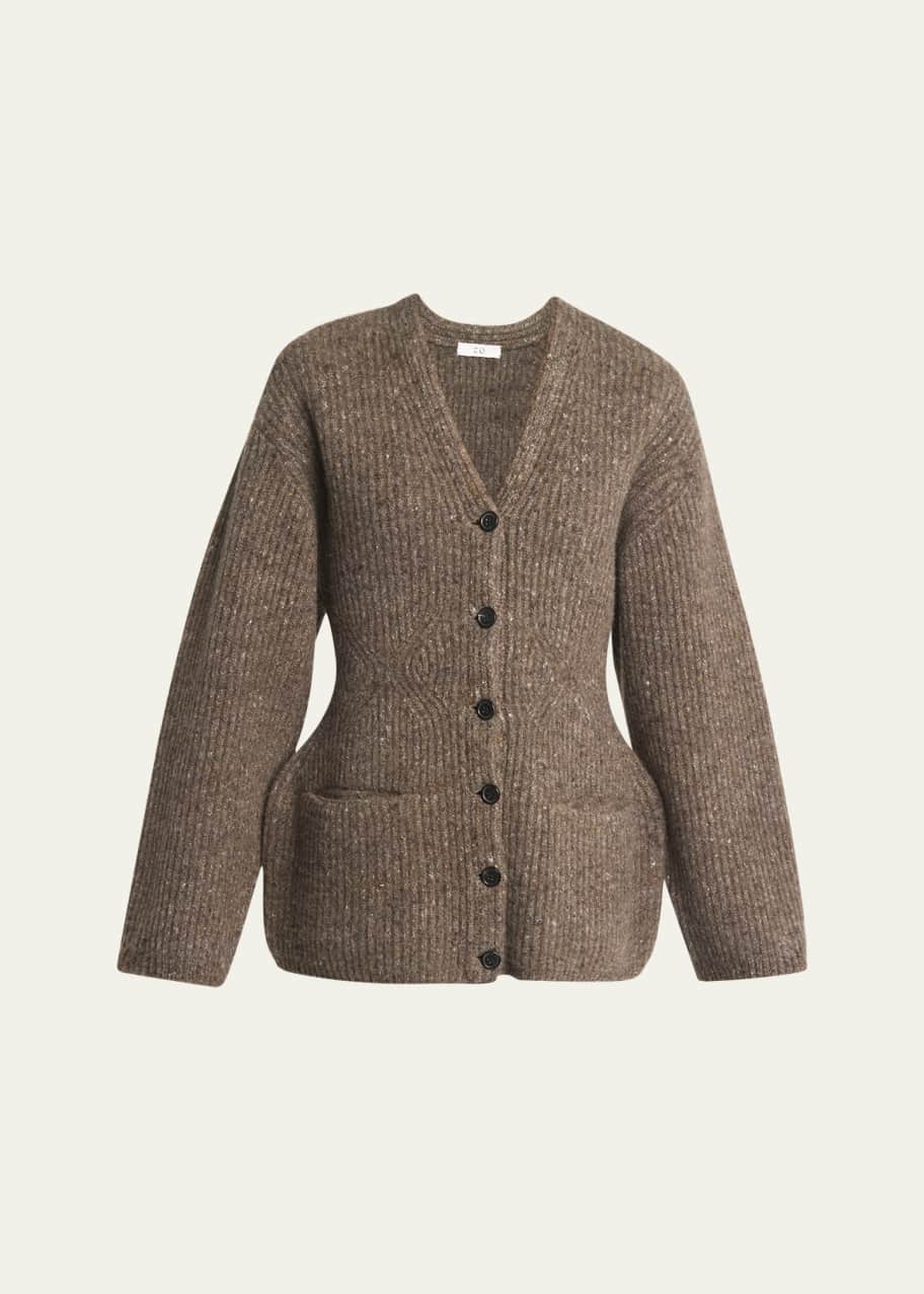 Co Structured Wool Cashmere Cardigan - Bergdorf Goodman