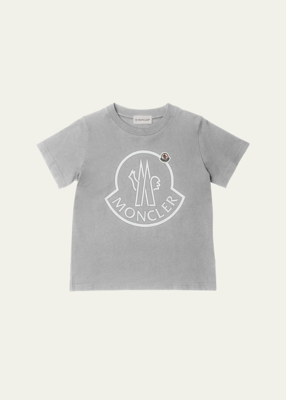 Moncler Boy's Logo Bell Graphic T-Shirt, Size 4-6 - Bergdorf Goodman