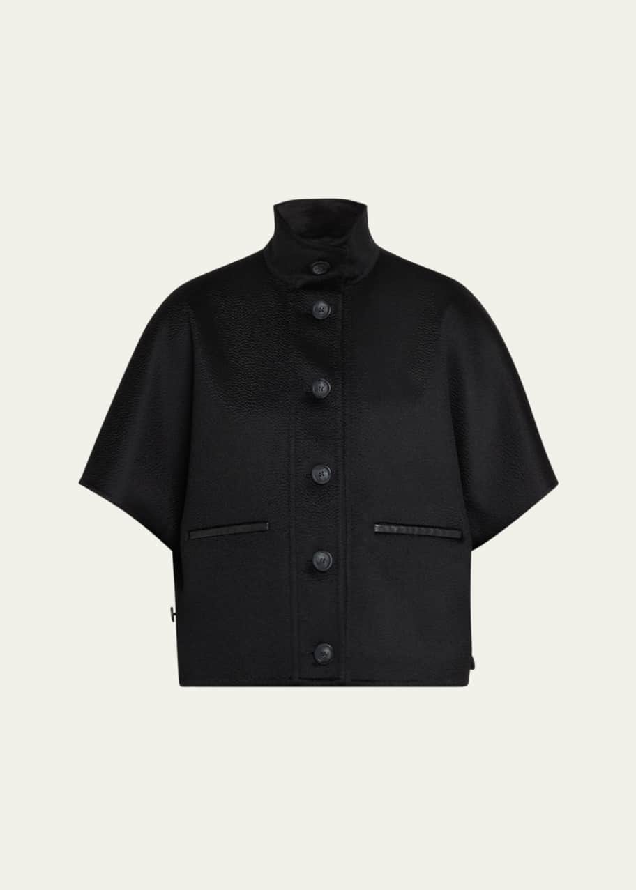 Max Mara Cashmere Roll Cape - Bergdorf Goodman