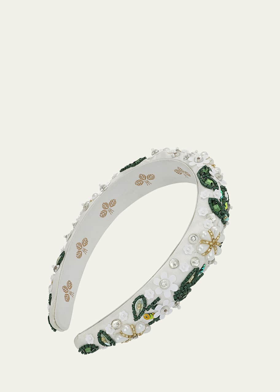 L. Erickson USA Augustina Embellished Headband - Bergdorf Goodman