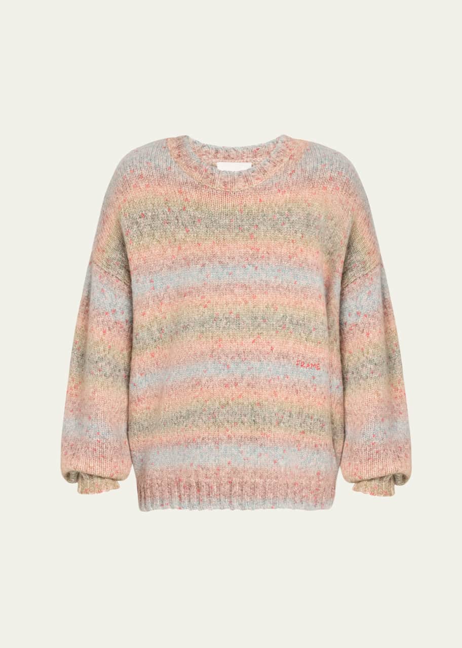 FRAME Men's Multicolor Striped Wool Sweater - Bergdorf Goodman