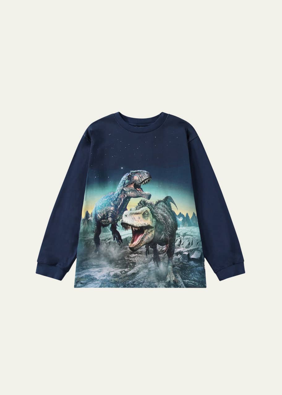 Molo Boy's Rube Dinosaur Graphic T-Shirt, Size 4-7 - Bergdorf Goodman