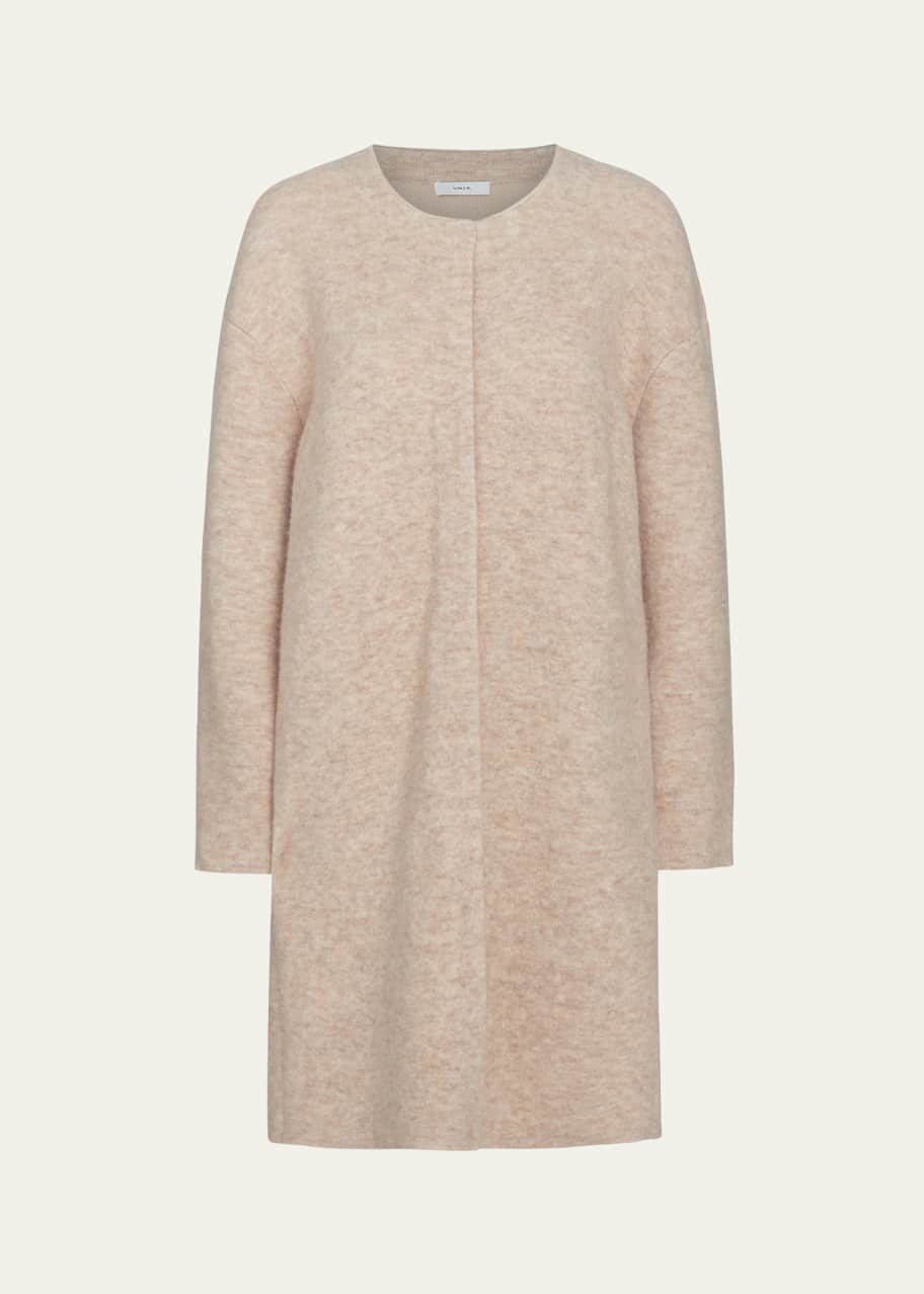 Vince Sculpted Wool-Blend Car Coat - Bergdorf Goodman