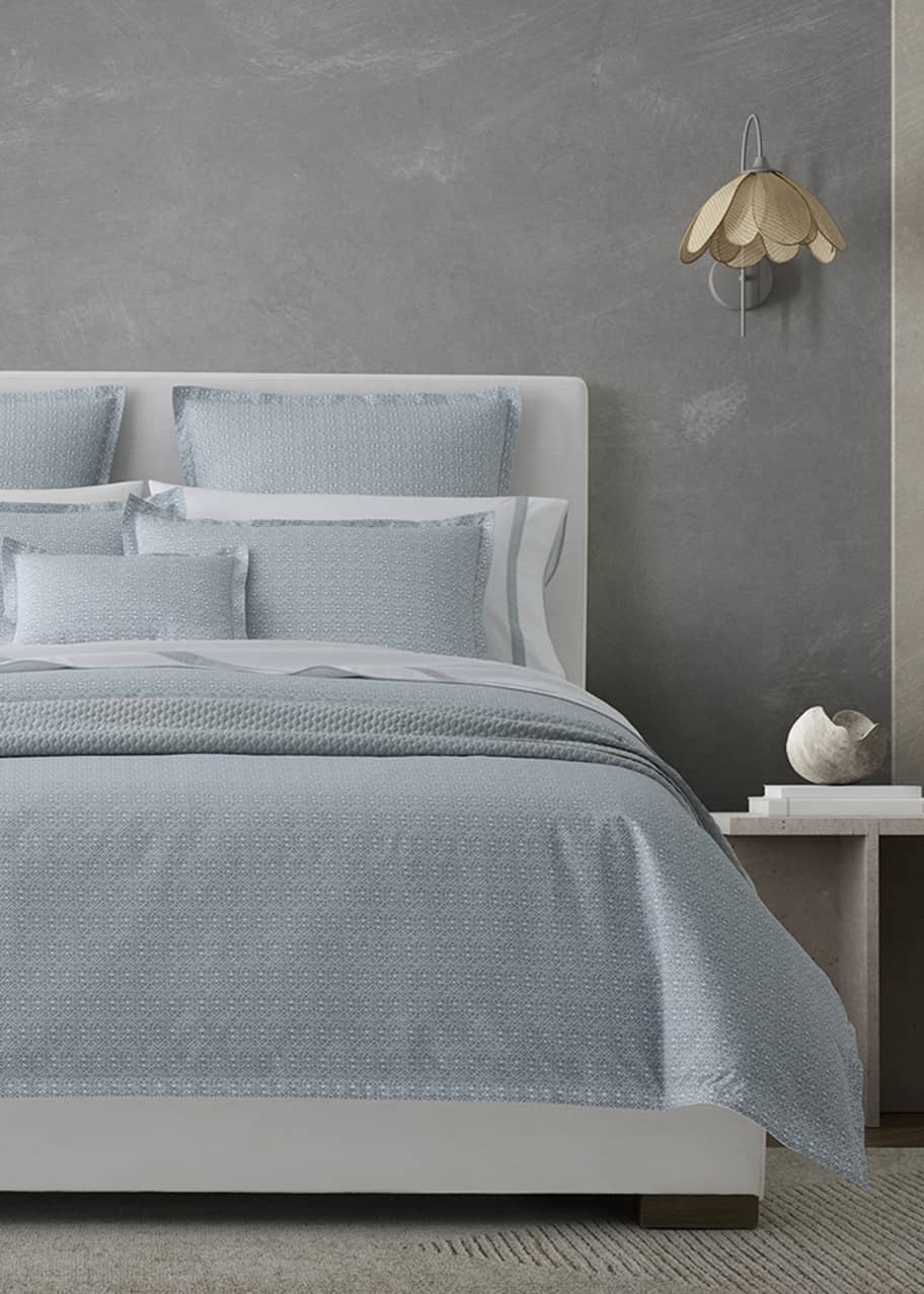 Matouk Schumacher Catarina Full/Queen Flat Sheet - Bergdorf Goodman