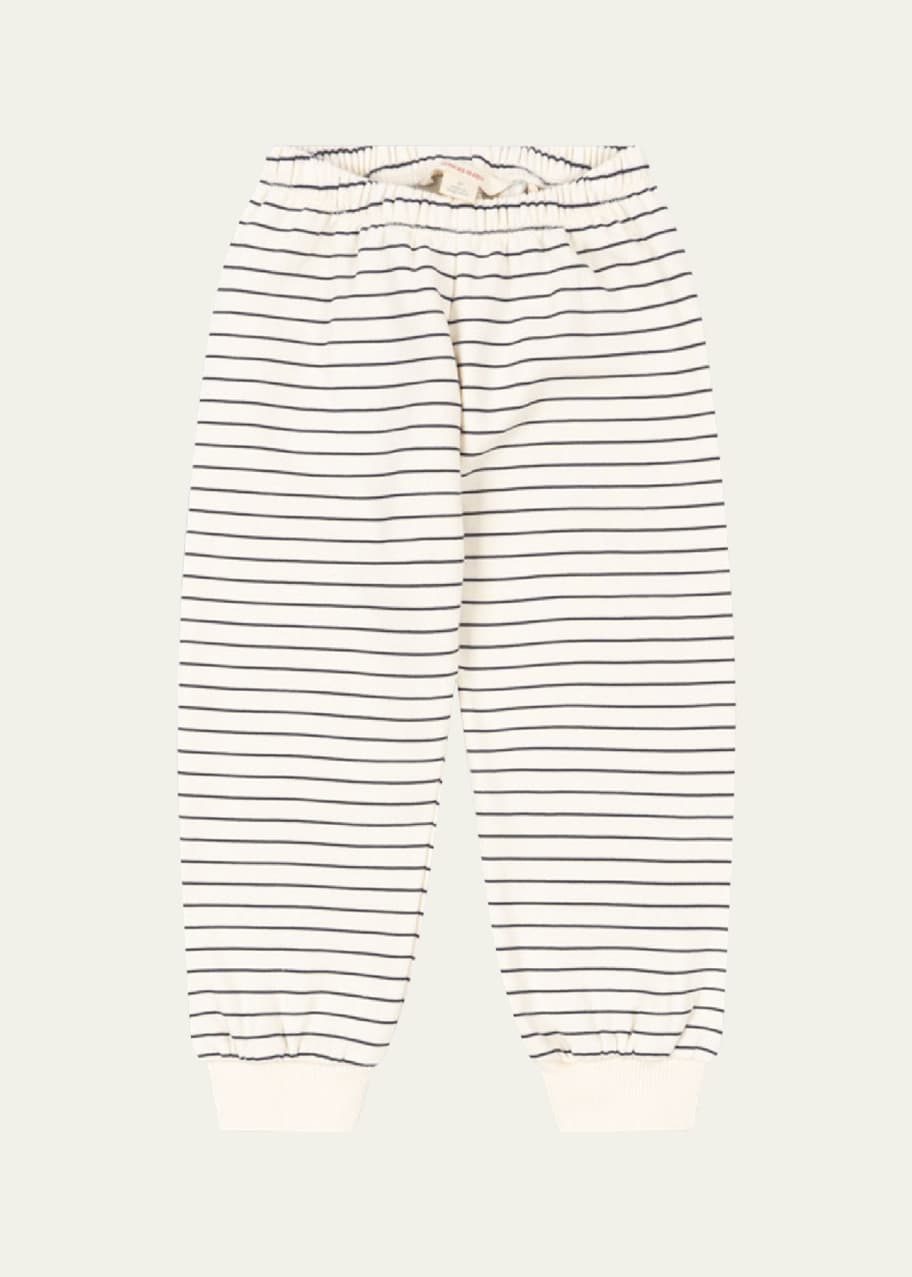 Konges Slojd Boy's Amio Lucky Patch Pinstriped Sweat Pants, Size 6M-6 ...