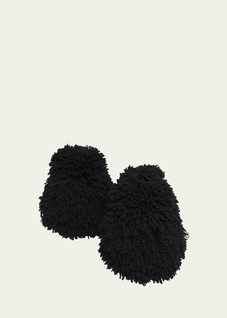 ALAIA Bubble Knit Wool Cuffs - Bergdorf Goodman