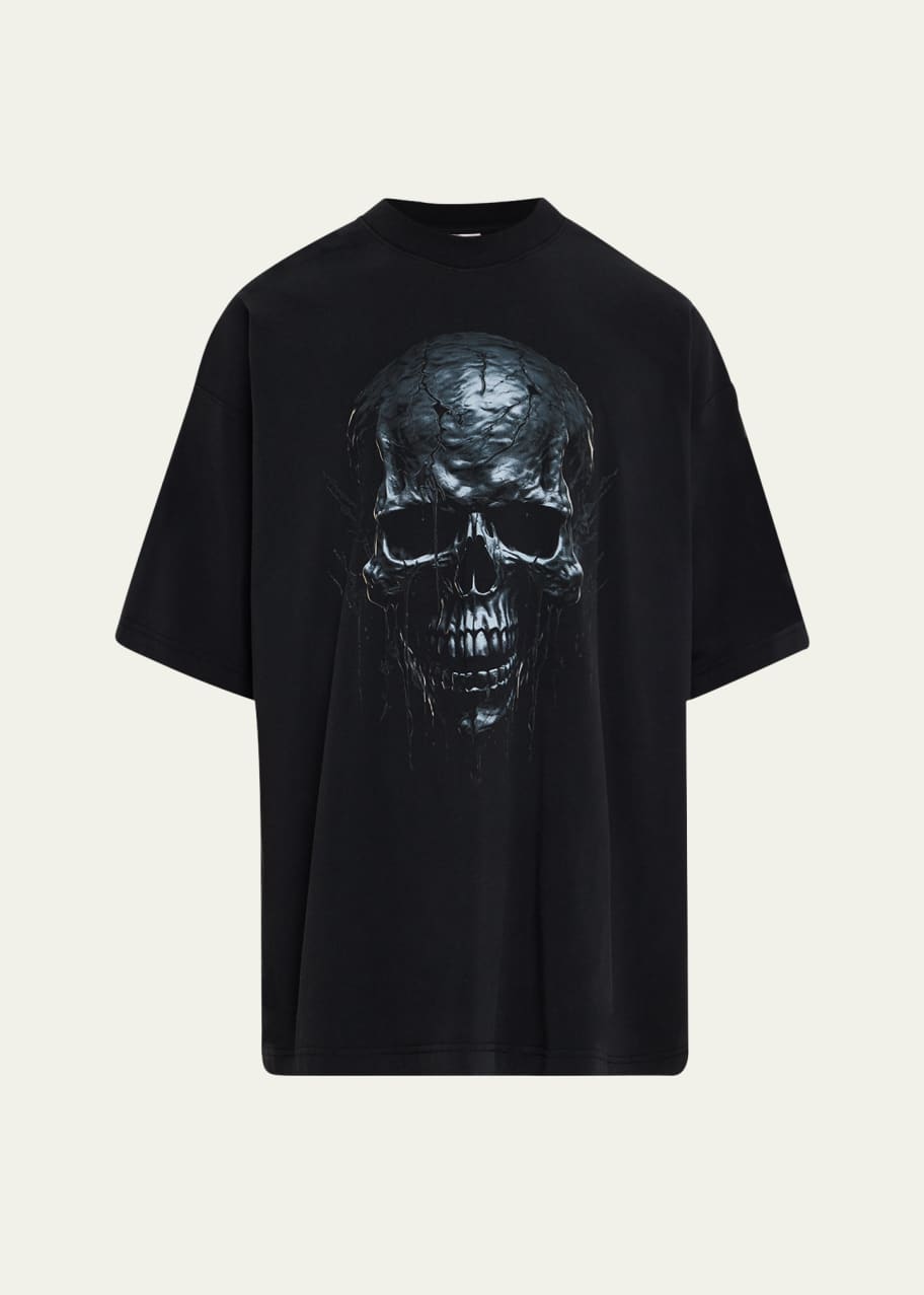 Vetements Men's Heavy Metal Skull Oversized T-Shirt - Bergdorf Goodman