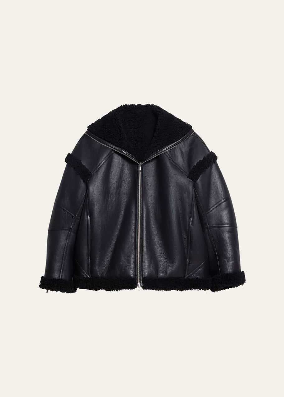 Helmut Lang Men's Apex Shearling Jacket - Bergdorf Goodman