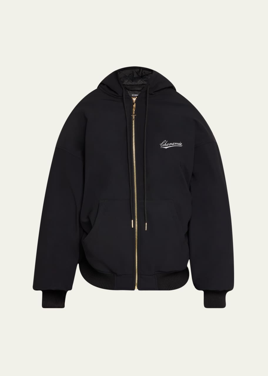 Willy Chavarria Men's Juggernaut Heavy Nylon Hooded Jacket - Bergdorf ...