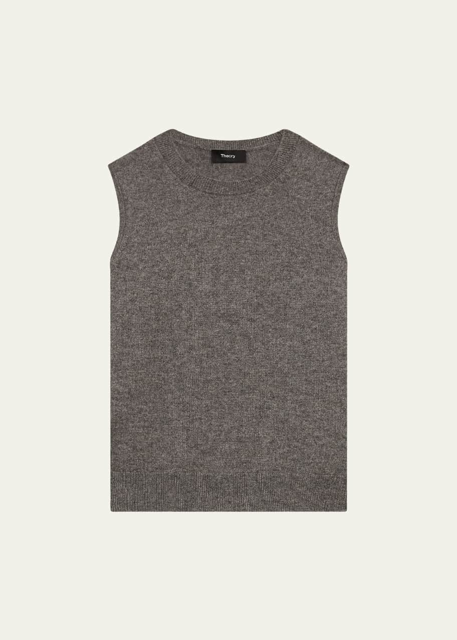 Theory Cashmere Knit Shell Top - Bergdorf Goodman