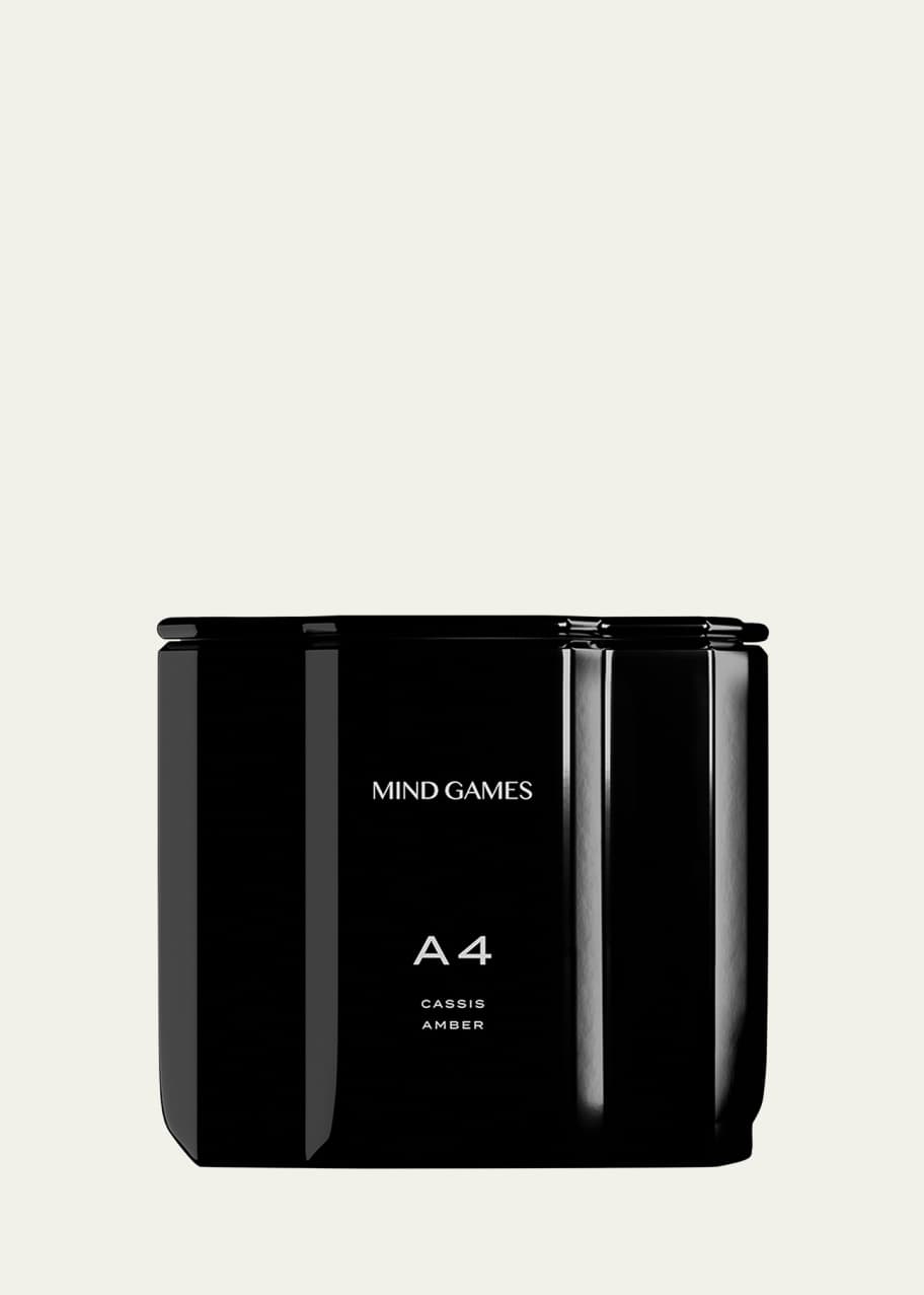 MIND GAMES A4 Black Queen Cassis Amber Luxury Candle, 10 oz. - Bergdorf ...