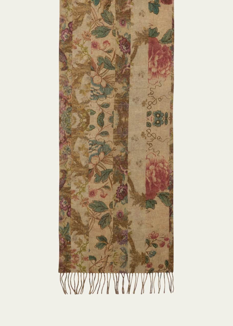 Pierre-Louis Mascia Kieve Cashmere Wool Double-Sided Scarf - Bergdorf ...