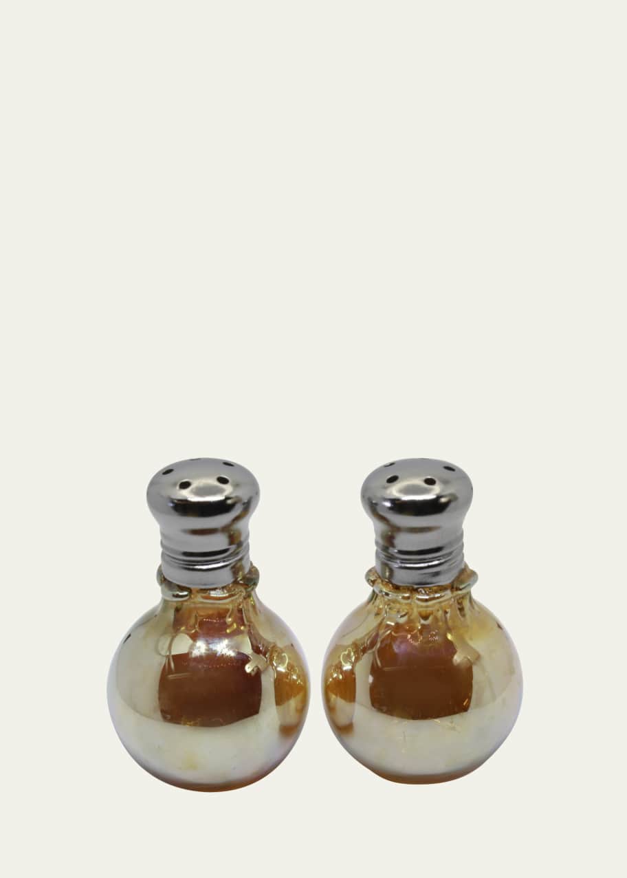 Glass Act Mini Gold Salt and Pepper Shakers - Bergdorf Goodman