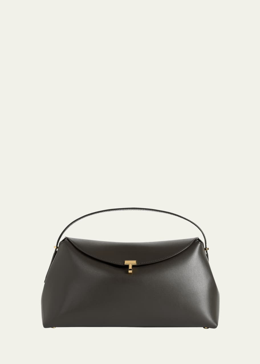 Toteme T-Lock Napa Leather Top-Handle Bag - Bergdorf Goodman