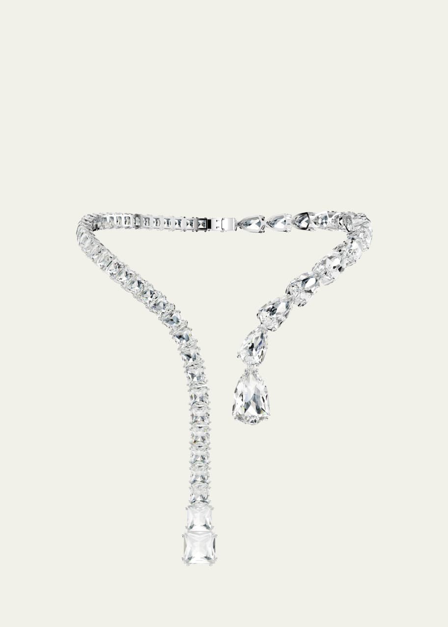 SWAROVSKI Matrix Mix-Cut Crystal Open Necklace - Bergdorf Goodman
