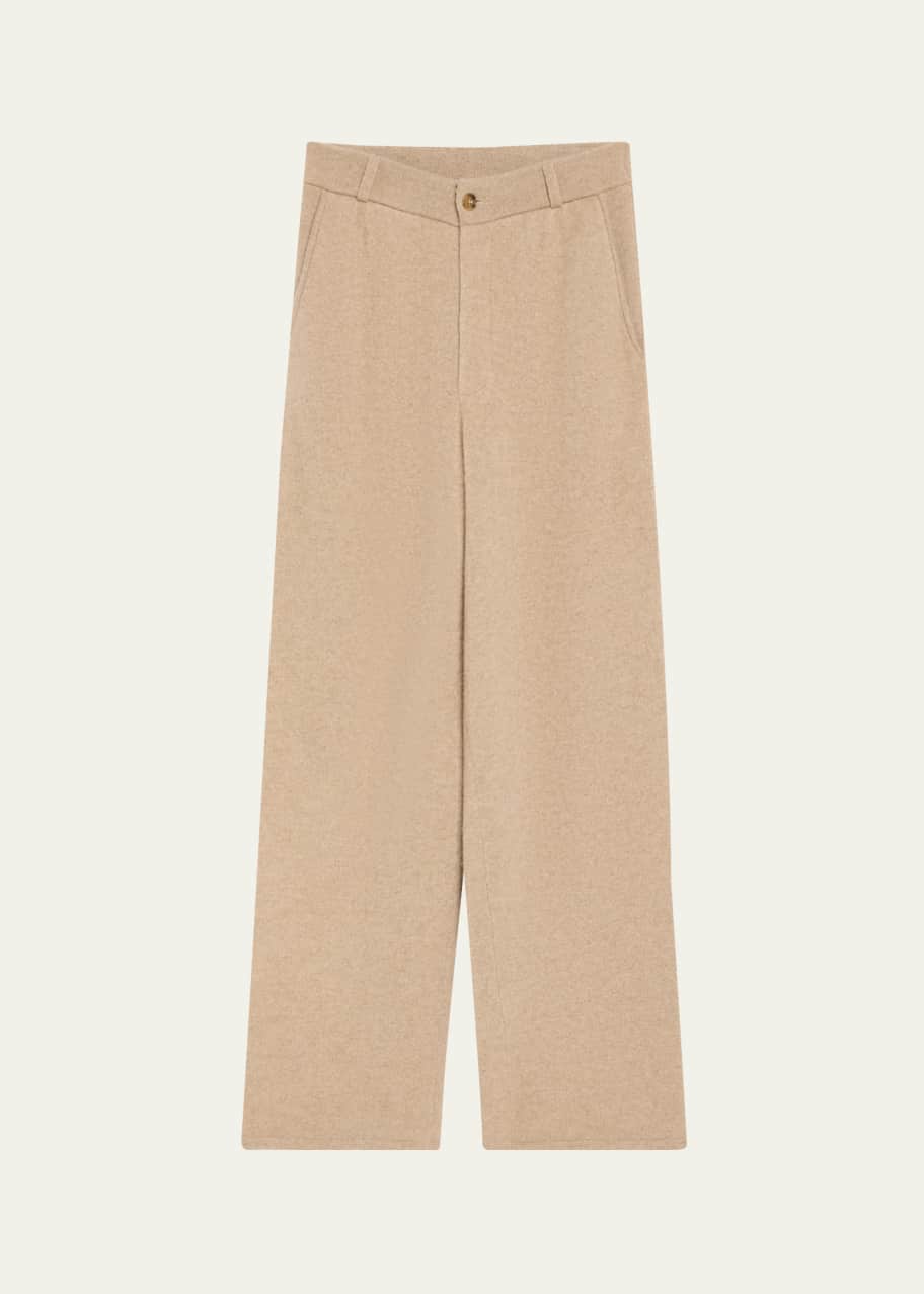 Guest in Residence Tailored Cashmere-Blend Pants - Bergdorf Goodman