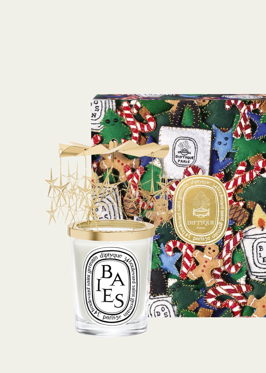 DIPTYQUE Baies Scented Candle with Golden Carrousel, 6.7 oz. - Bergdorf ...